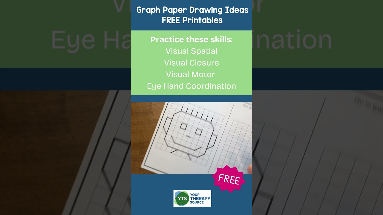 Graph Paper Drawing Ideas FREE Printables