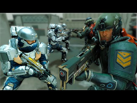 Steam Community :: Video :: Starfield NPC Wars: UC Marines vs Spacers