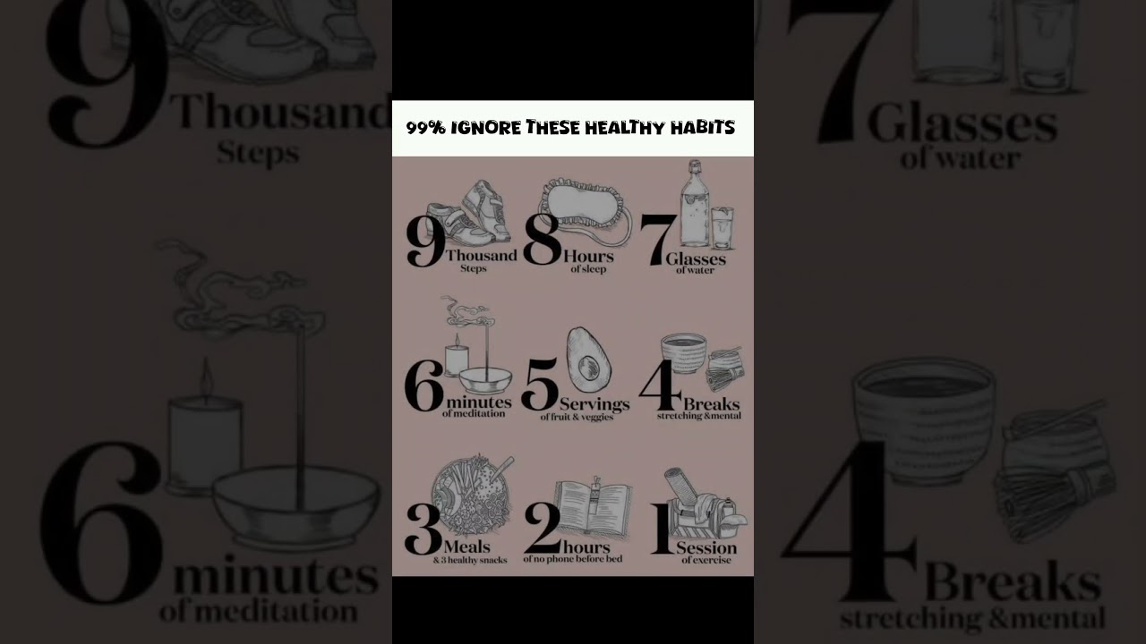 Follow These Step To Stay Healthy 😨
