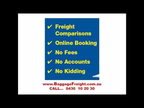 Unaccompanied baggage services