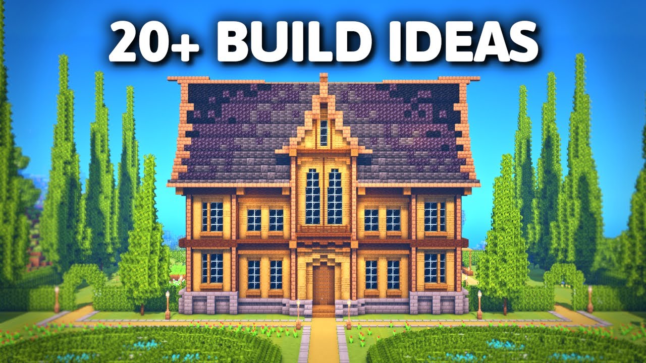 20+ Build Ideas for Your Minecraft Survival World! - Minecraft Builders
