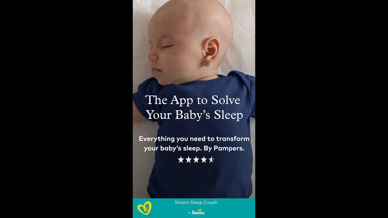What is the Smart Sleep Coach by Pampers app? How it works and how it helps babies get more sleep.