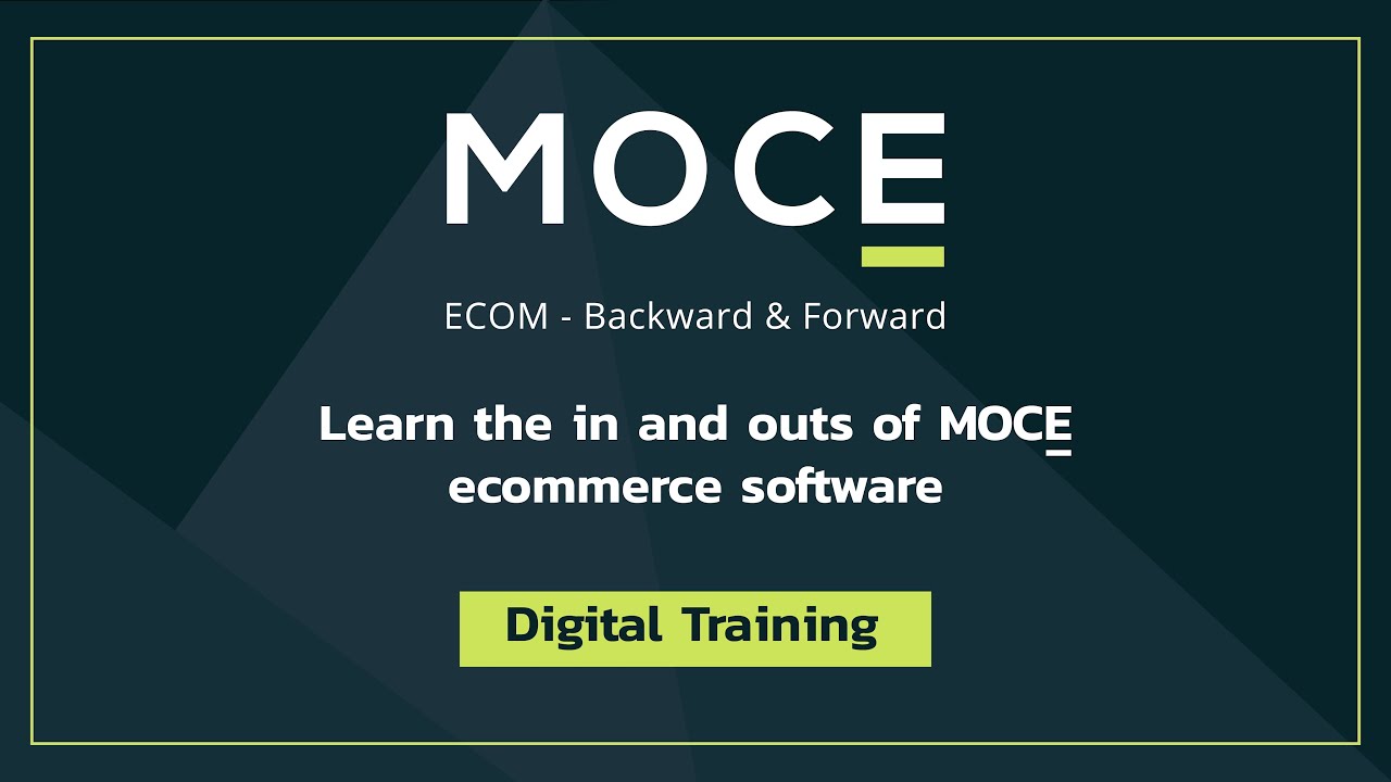MOCE Admin Training Session #1
