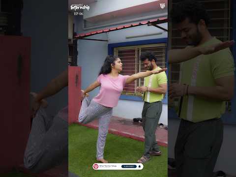 వేపాకు జ్యూస్ బాగుందా మేడమ్😍| #RomanticInternship EP-6 | #TeluguShortSeries2024 #Shortsfeedtrending