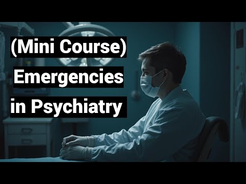 (Mini Course) Emergencies in Psychiatry (Full Course Link and Chapters Available in the description)