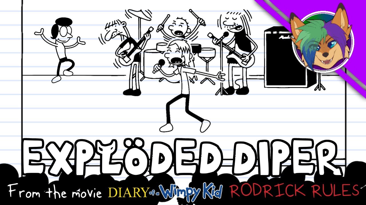 (DIARY OF A WIMPY KID SONG COVER) Exploded Diper (Löded Diper)