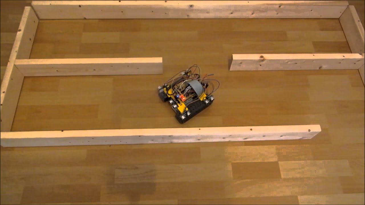 automatic pathfinding robot