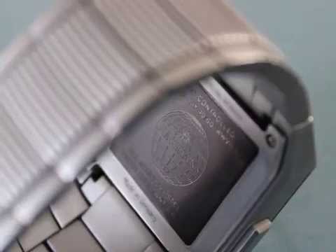 2015 02 19 JUNGHANS MEGA 1000 Germany Wrist Watch Radio Control 5 bar BACKLIGHT VIDEO