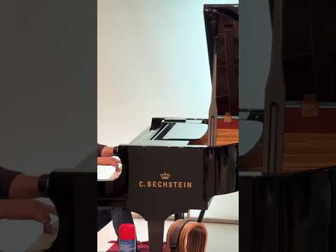 Jazz legend, Vlada Maricic, trying the Bechstein piano in Tikark studio… 😎🎶