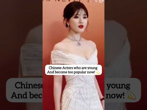YOUNG Chinese Actors Taking OVER Hollywood! #youtubeshorts #zhaolusi