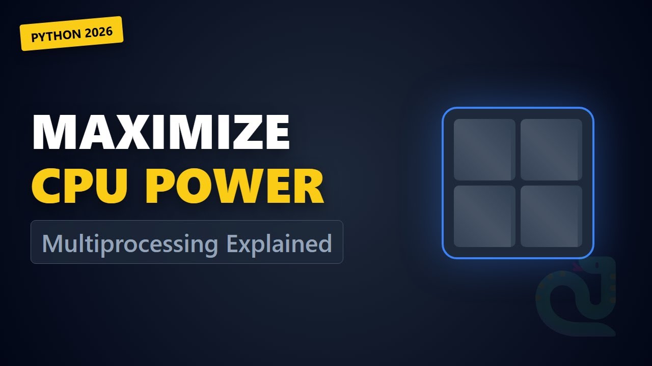 Python Multiprocessing Explained: Crushing CPU-Bound Tasks (2026 Guide)