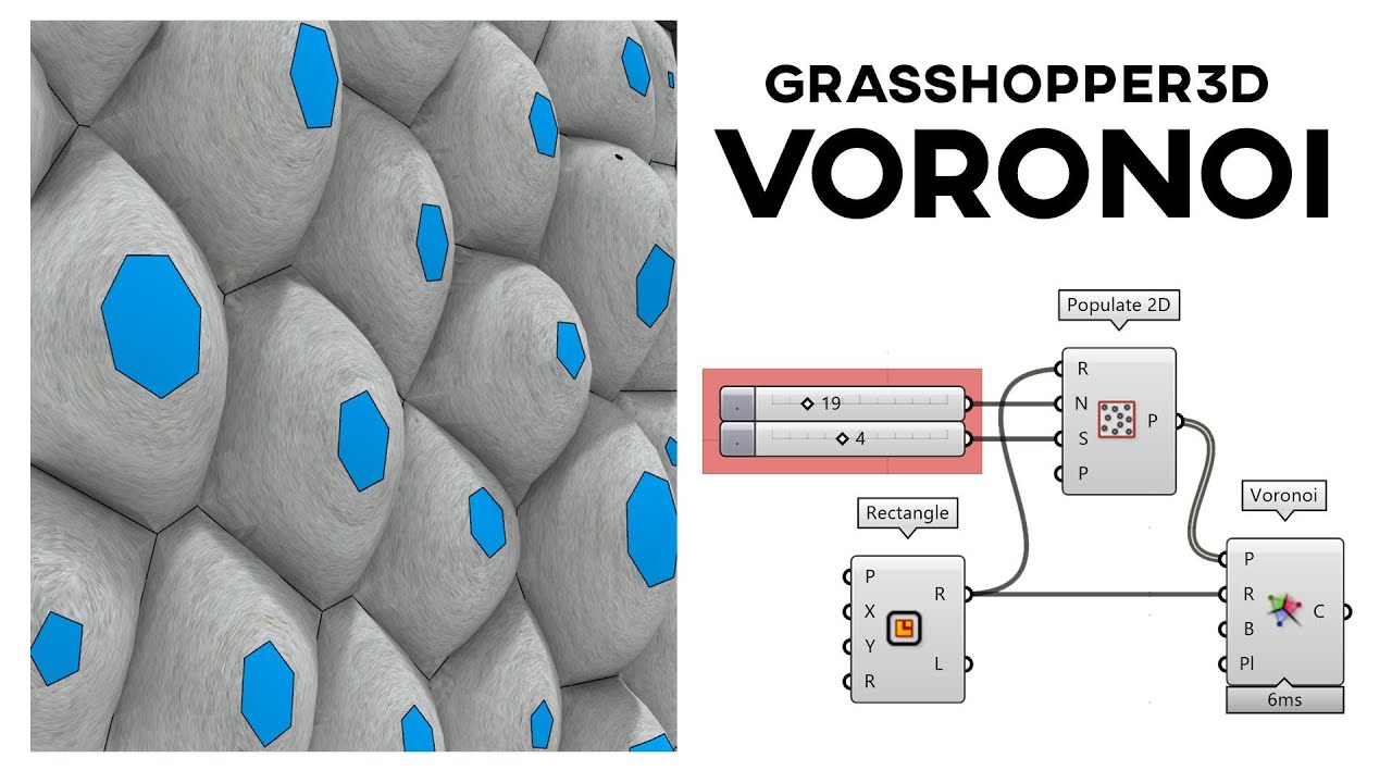 Rhino Grasshopper Tutorial (Voronoi Wall)