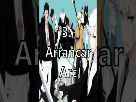Top 5 Best Arcs in Bleach! #shorts #top5 #anime #bleach #best