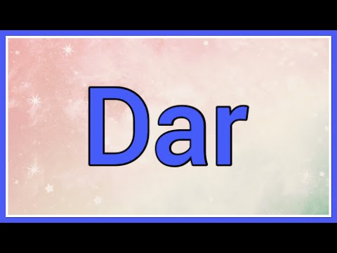 Dar | Name Origin Meaning Variations