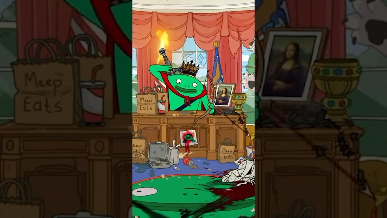 Mr. Frog QUITS  #smilingfriends #shorts