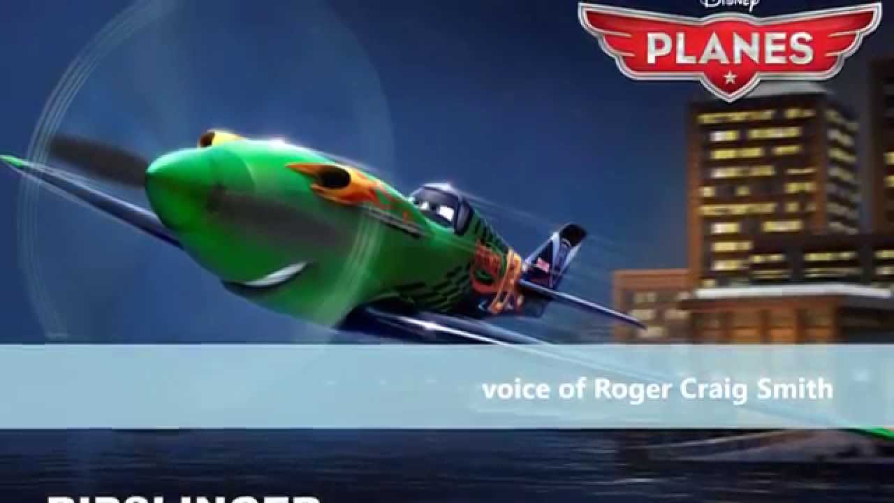 Disney Planes Characters and voicecast names