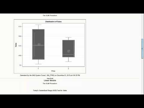 Moduile 11 How to run a Two-Way ANOVA in SAS EG