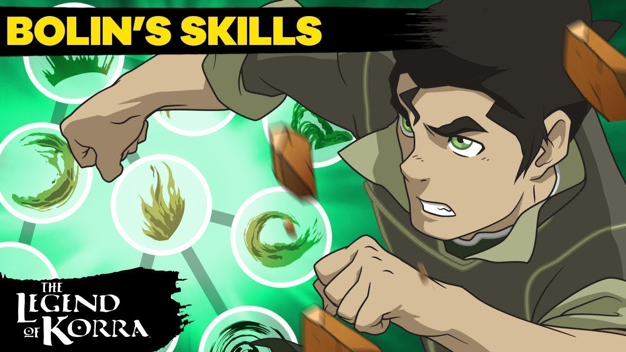 Bolin's Bending Skill Tree 🌋 Full Evolution | The Legend of Korra