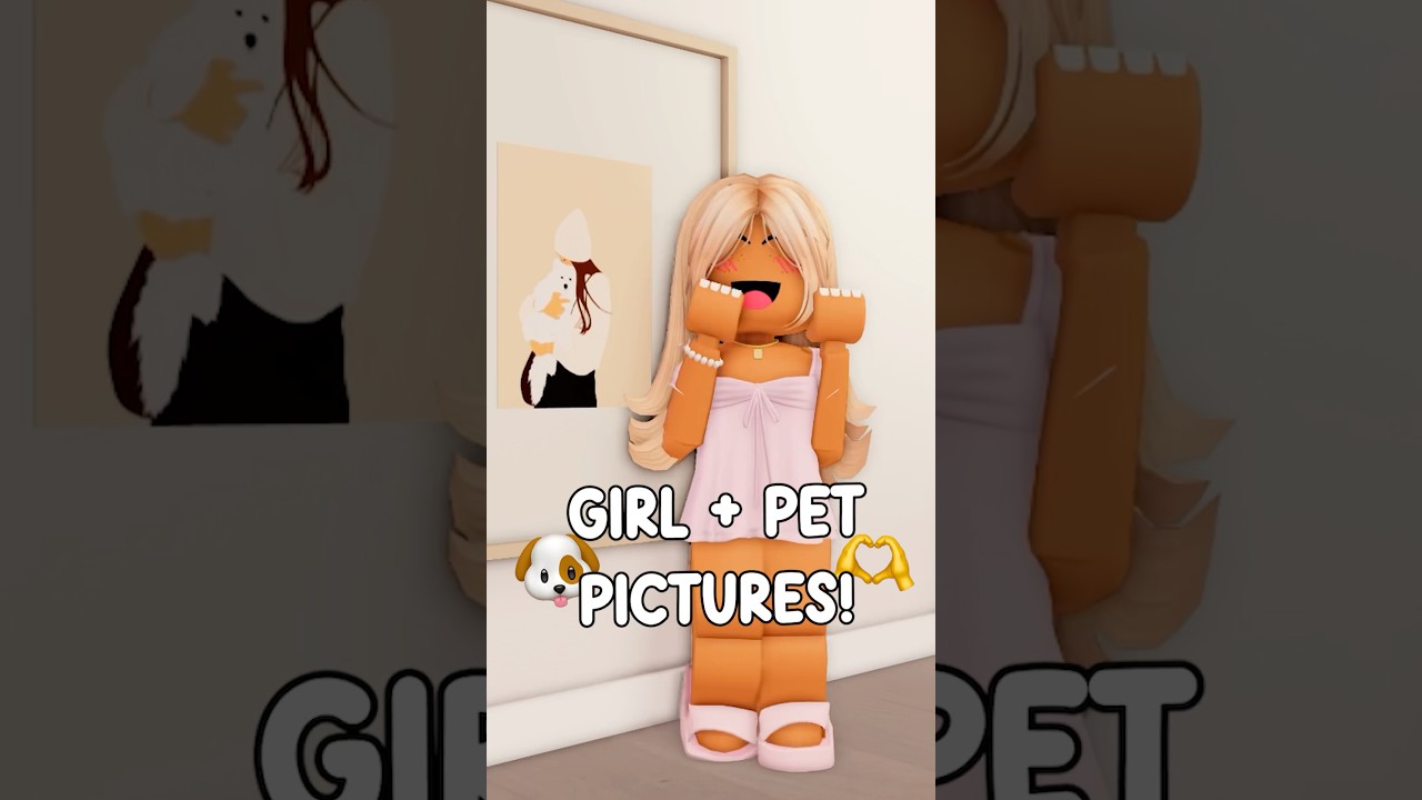 Girl + Pet Aesthetic PICTURE CODES & IDS For Berry Avenue! 🐶🐾 #berryave #berryavenue #roblox