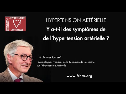 Y a-t-il des symptômes de l'hypertension artérielle (le mal de tête) ?