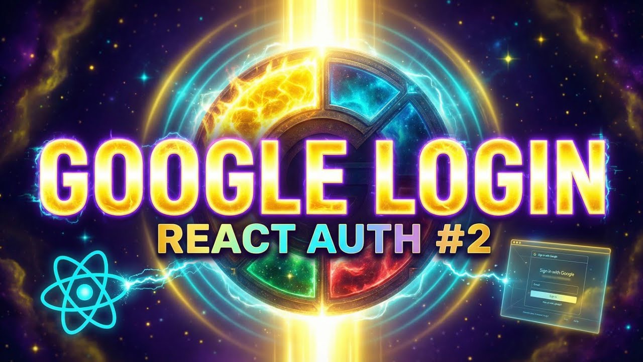 Implementing Google Auth in react.js | Tailwindcss, React.js | Part 2