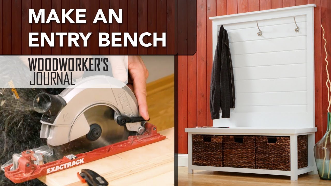 Make an Entry Bench | DIY Woodworking Project
