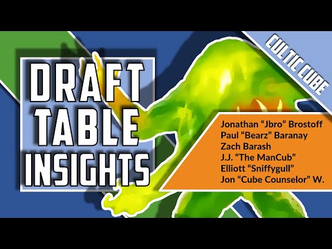 MTG Cube Draft Table Insights