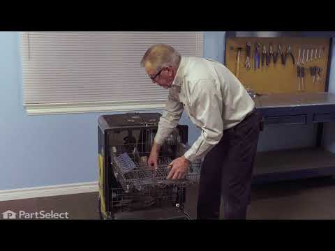 Whirlpool Dishwasher Repair - How to Replace the Positioner Clip (Whirlpool Part # WPW10195840)