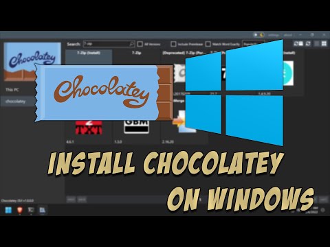 Install Chocolatey on Windows