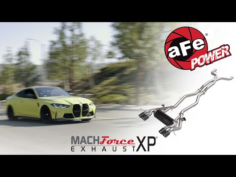 aFe POWER G80/G82 BMW M3/M4 L6 3.0L (t) MACH Force-Xp Cat-Back Exhaust