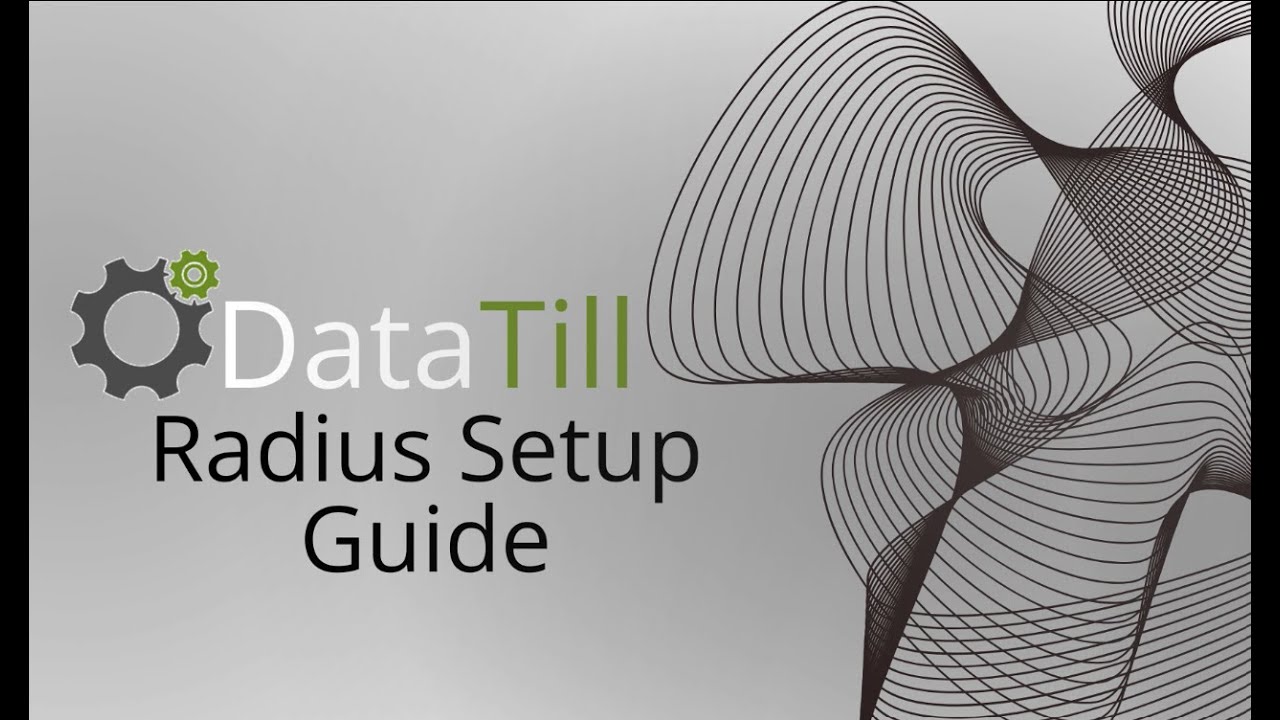 DataTill - Radius Setup Guide