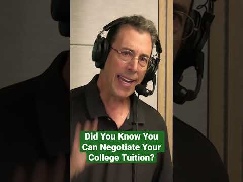 Negotiate Your College Tuition.