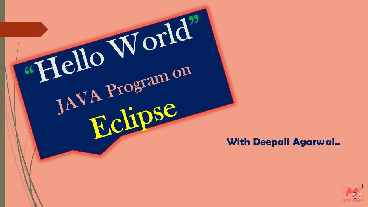 #16 First Program in Java on Eclipse| Hello World Program on Eclipse | CORE JAVA | Hindi