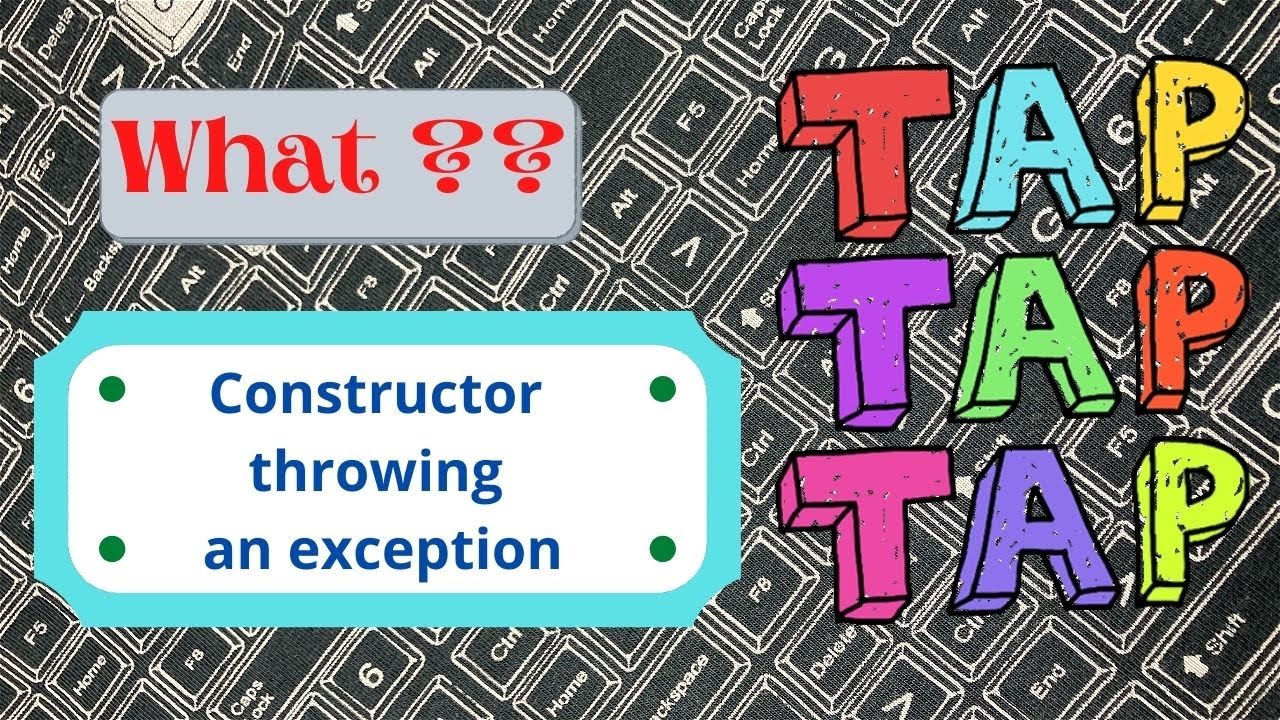 Constructor throwing an exception ?? - Java