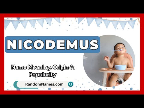 Nicodemus - Baby Boy Name Meaning, Origin & Popularity - RandomNames.com