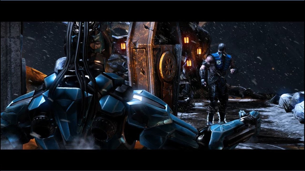 Mortal Kombat XL - Triborg (Cyber Sub-Zero) vs. Sub-Zero | Kombat Pack 2 Gameplay
