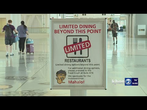 Restaurant plans at HNL airport's mauka concourse rejected