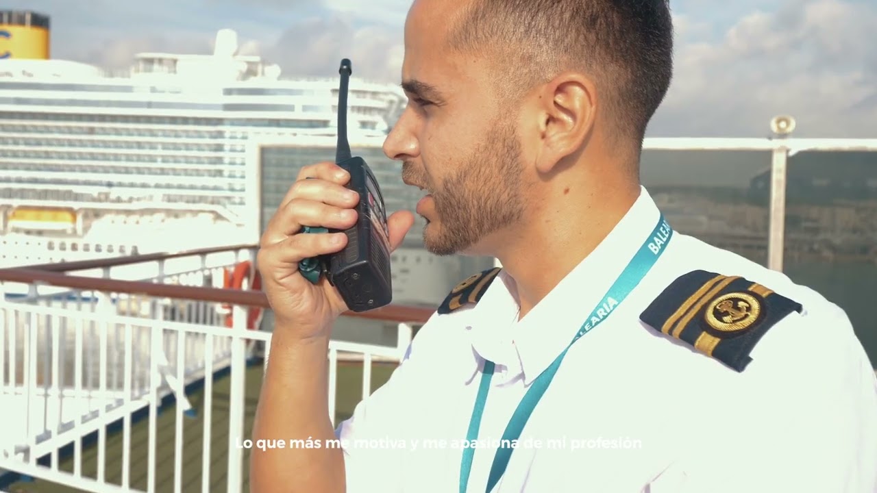 La vida a bordo: Primer Oficial de Cubierta | Baleària