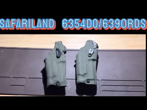 Safariland Holsters 6354DO & 6390RDS
