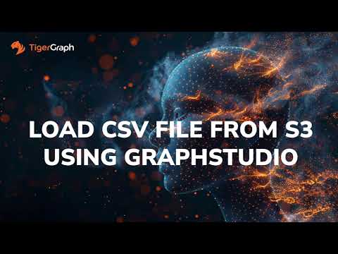 Load CSV File From S3 Using GraphStudio