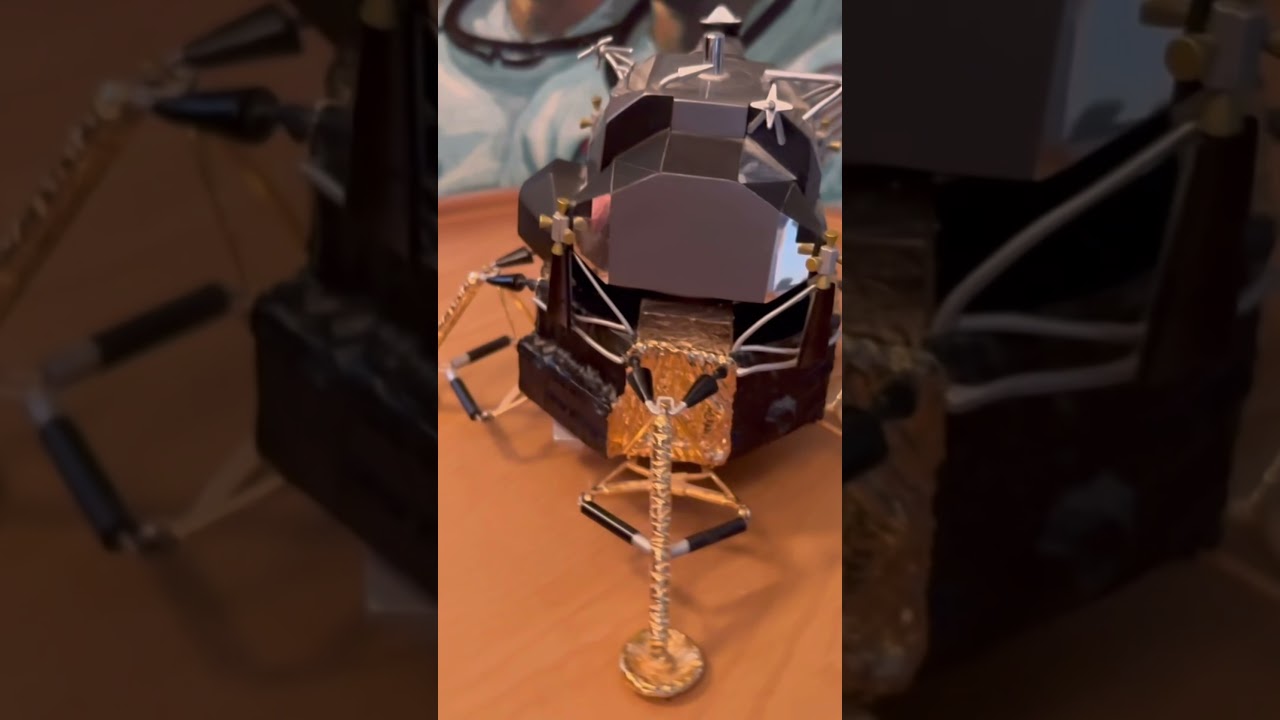Apollo 11 Lunar Module scale model