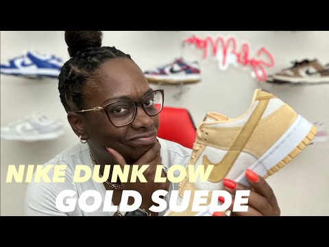 Nike Dunk Low Gold Suede |review & On Feet|