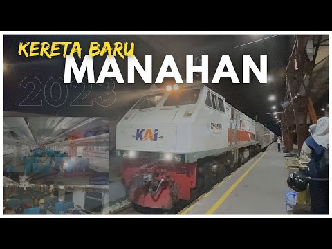 KALAU MAU KE JOGJA ATAU SOLO, NAIK KERETA BARU INI AJA, JAMNYA COCOK DAN PAS! Trip KA Manahan 2023