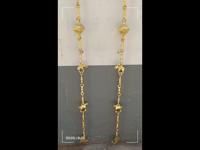Brass Swing & Jhula Chain Set - Elephant Peacock Brass Swing Chain ...