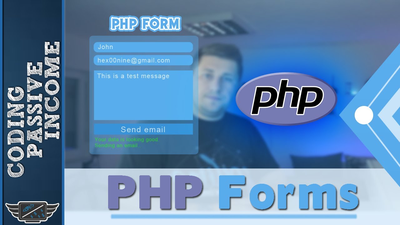 PHP Tutorial: PHP Forms Handling & Validation Tutorial