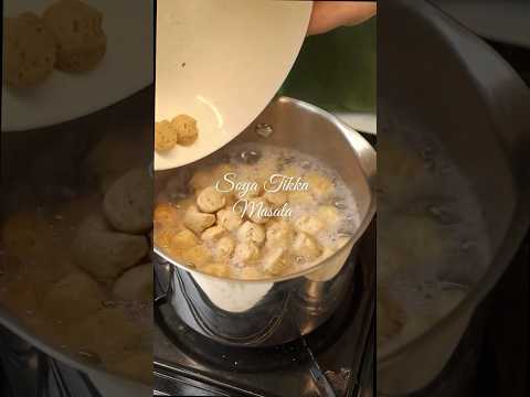 Soya Tikka Masala #soya #soyabean #soyatikka #soyachunkrecipe #masterchef
