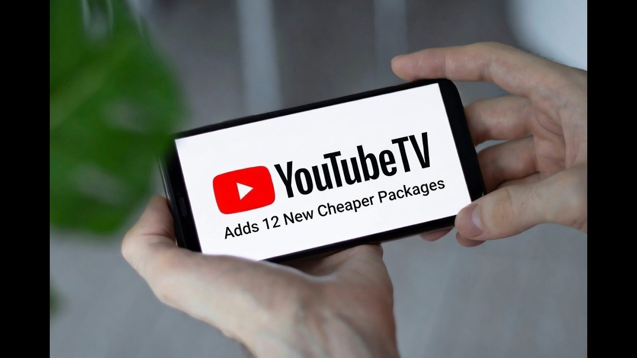 YouTube TV Launches 12 Cheaper TV Packages