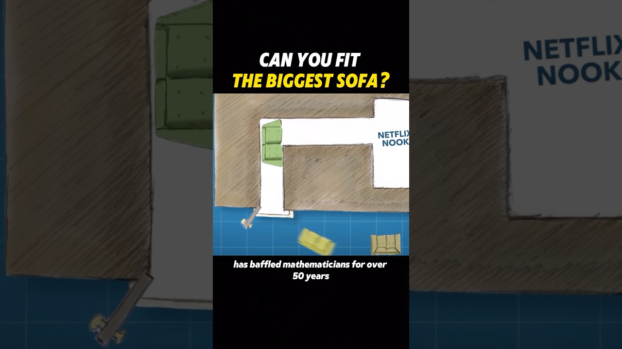 Can you fit the biggest sofa?#knowledge #science #sofa#physics