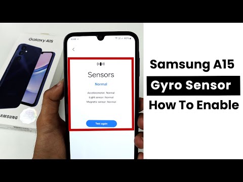 Does Samsung Galaxy A15 Have Gyro Sensor? Can We Enable Gyro