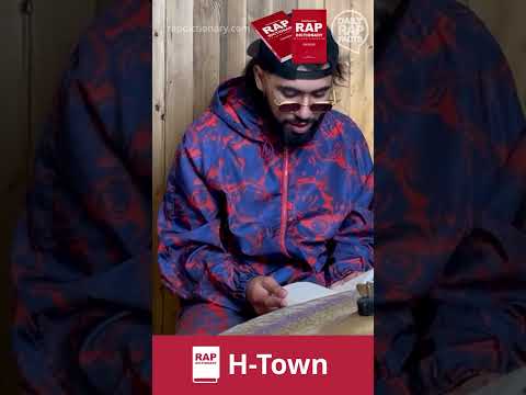 Meaning of "H-Town" with EGT aka ElGrandeToto | Rap Dictionary Book